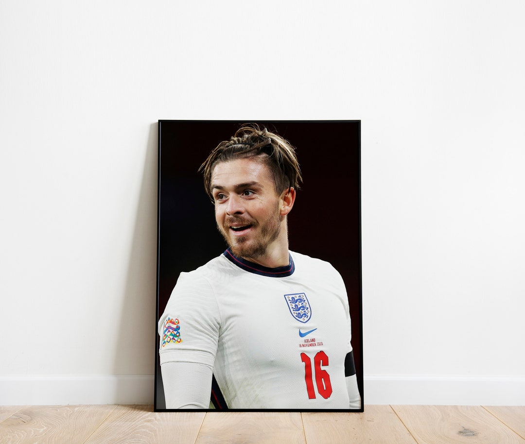 Jack Grealish England Manchester City Football Poster - Etsy UK