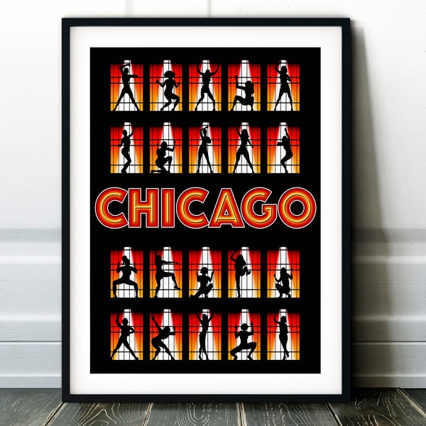 Chicago the Musical Poster - Etsy