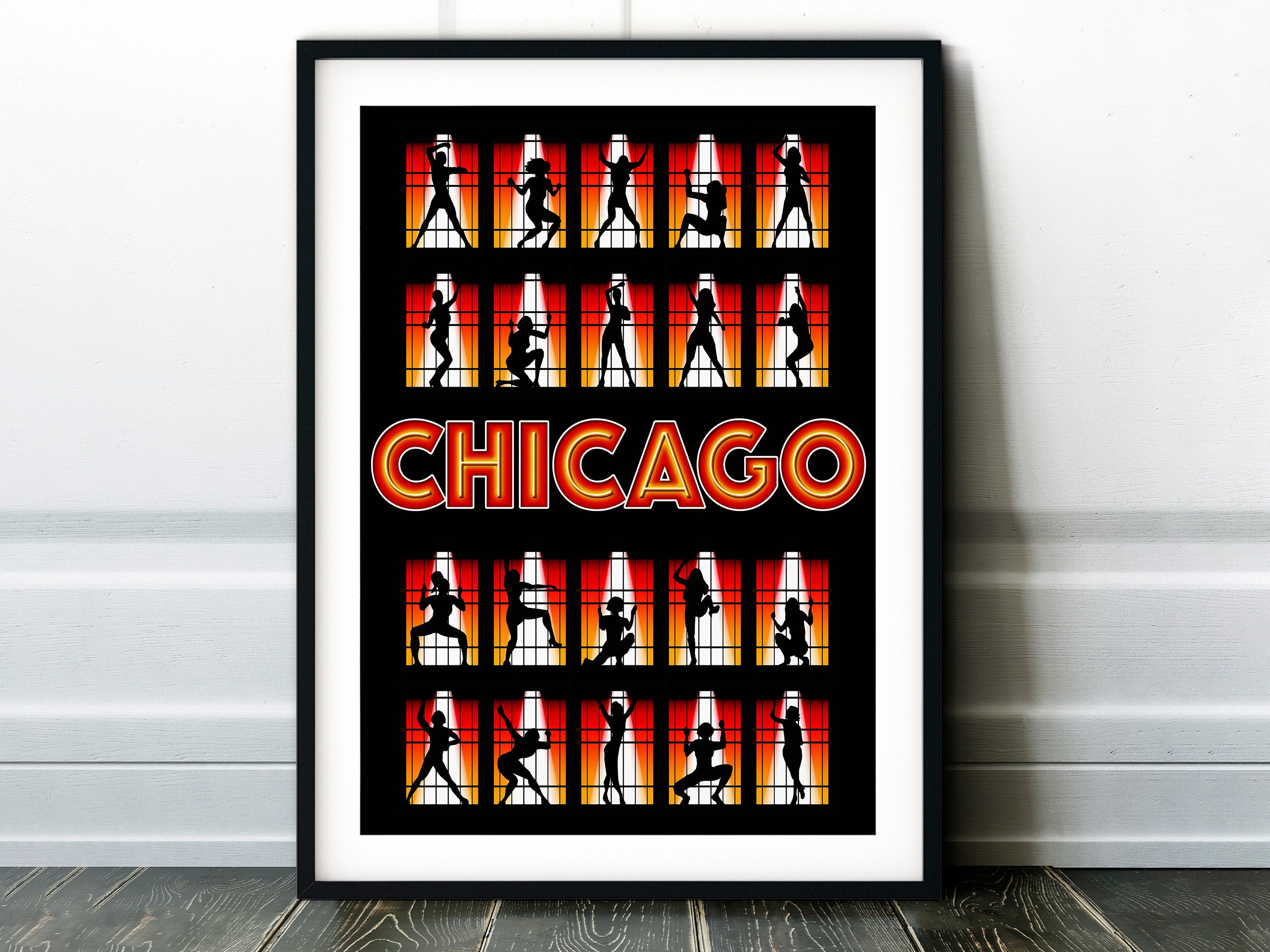 Chicago Original Musical Poster