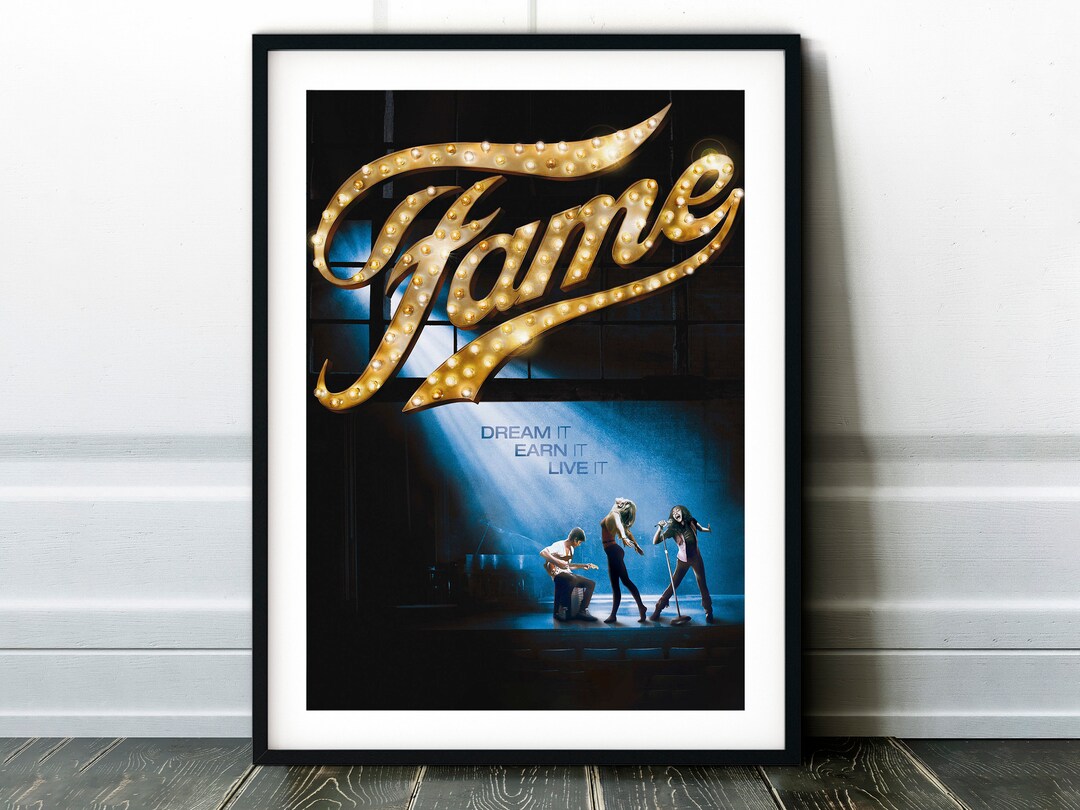 Fame Musical Print Poster - Etsy
