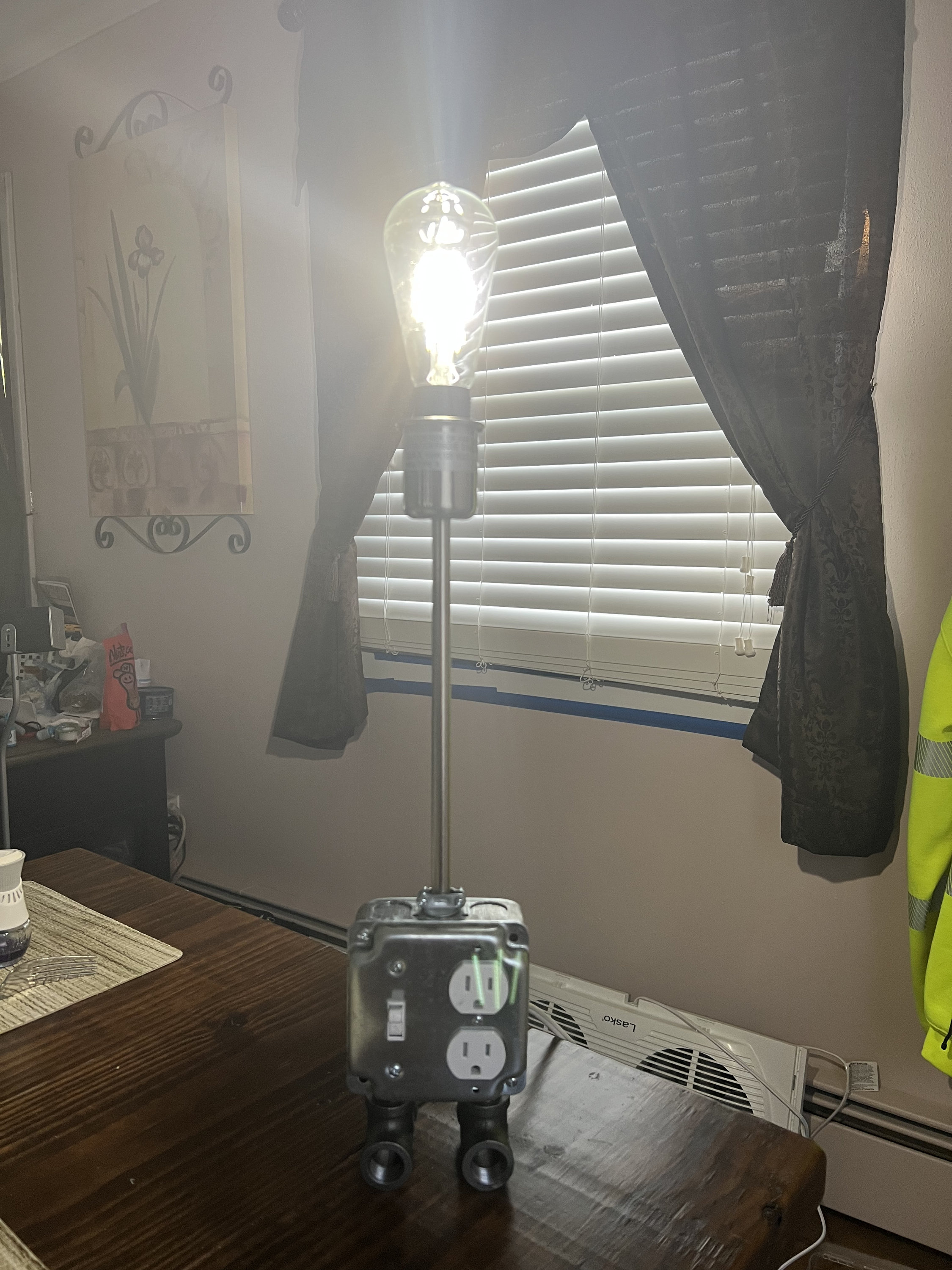 Industrial Steam Punk Unique Lamp - Etsy