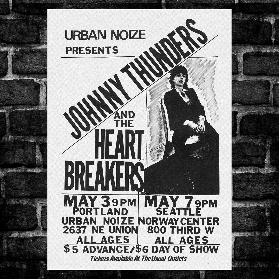 Punk Rock Concert Poster, Punk Flyer, Art Print - A4 and A3 Size - Etsy UK