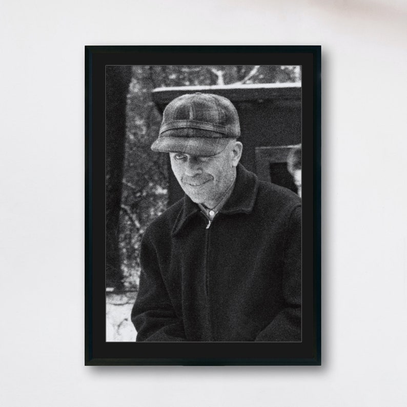 Ed Gein, the Plainfield Butcher, 1957 Monochrome Photo, Serial Killer ...