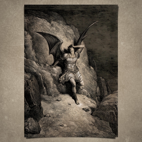 Beautiful Lucifer Painting