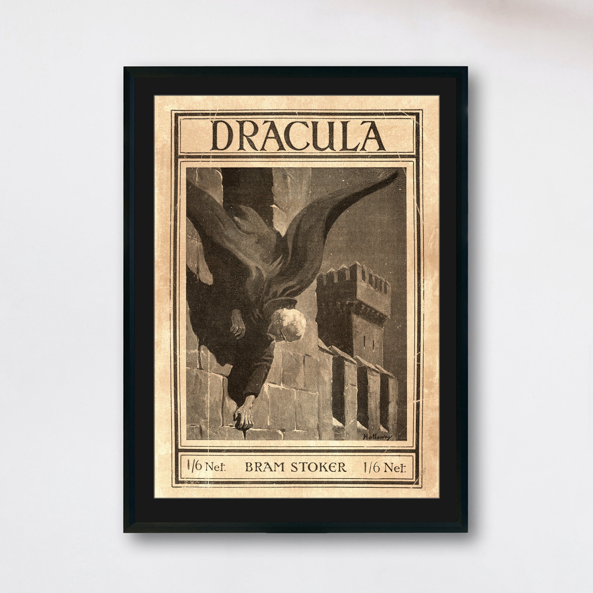 Dracula, Bram Stoker, Vampire, Book Cover Illustration, Gothic Art ...