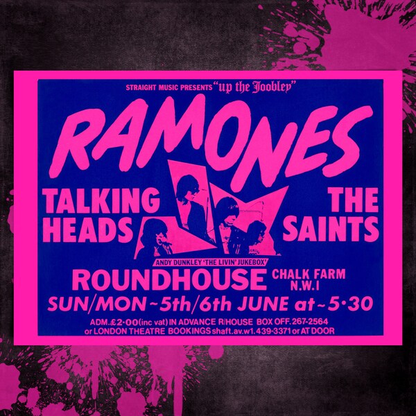 The Ramones Concert Poster - Etsy