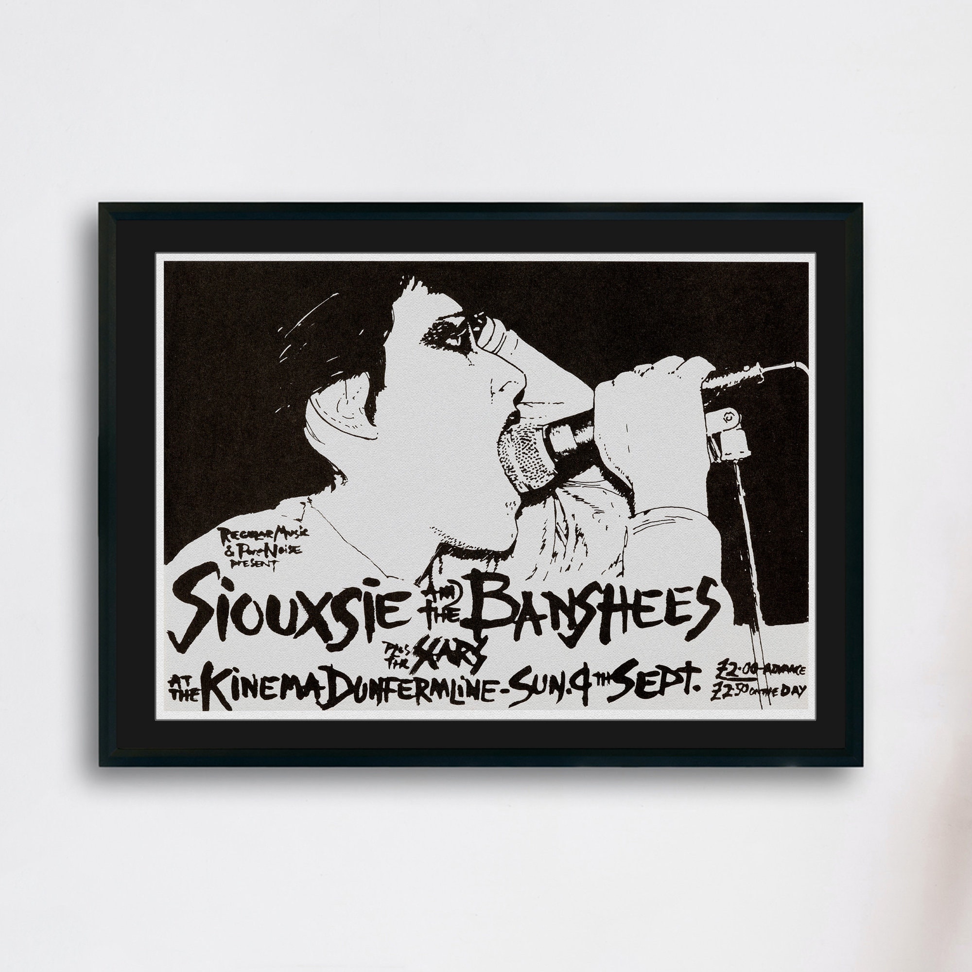 Punk Concert Poster Punk Rock Flyer Art Print A4 and A3 - Etsy