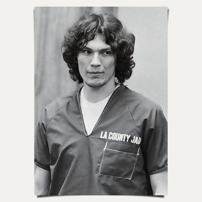 Richard Ramirez the Night Stalker 1986 Trial Photo Serial - Etsy