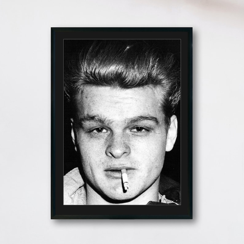 Charles Starkweather Portrait, Killer Art Print A4 Size - Etsy