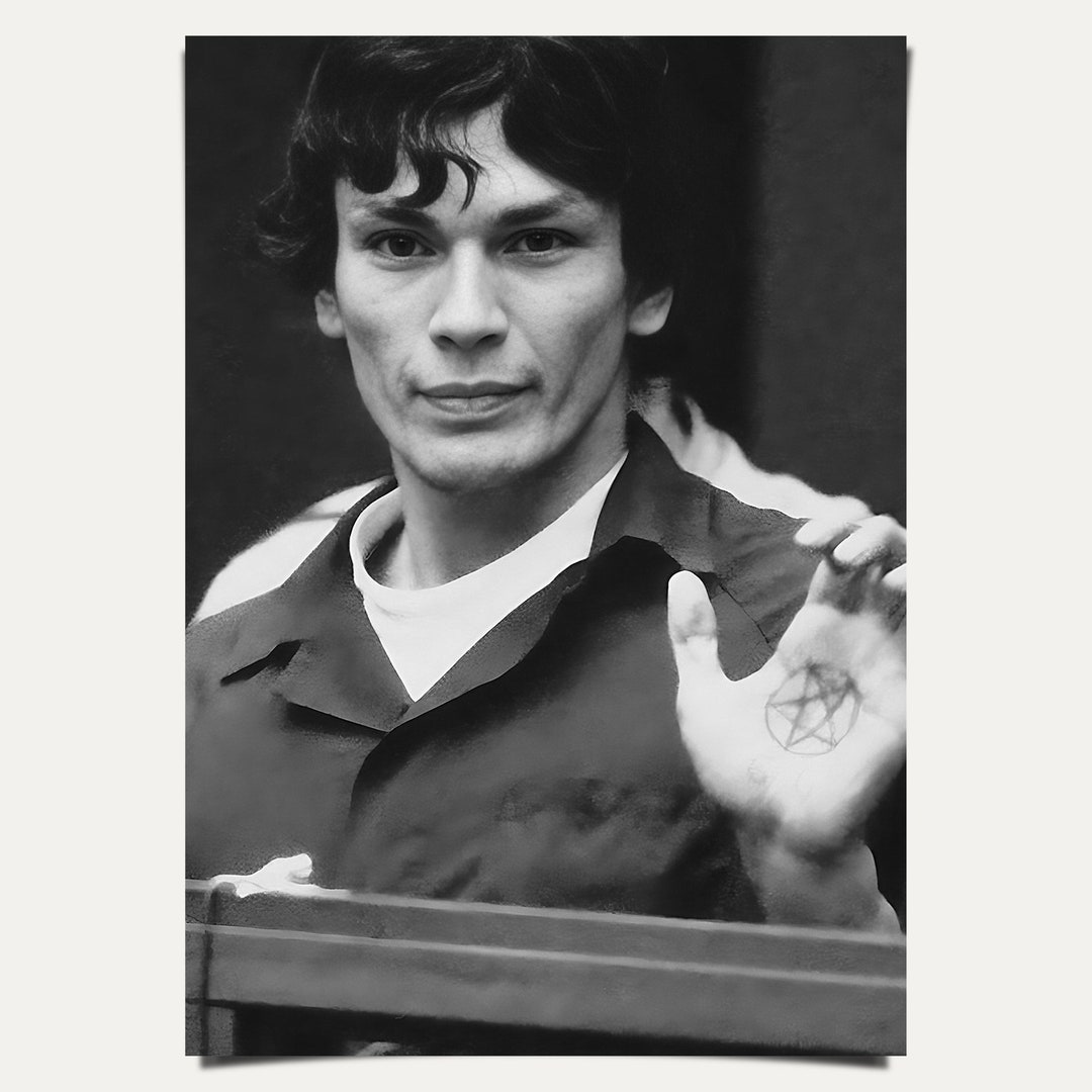 The Night Stalker Richard Ramirez Pentagram Serial Killer Art Print