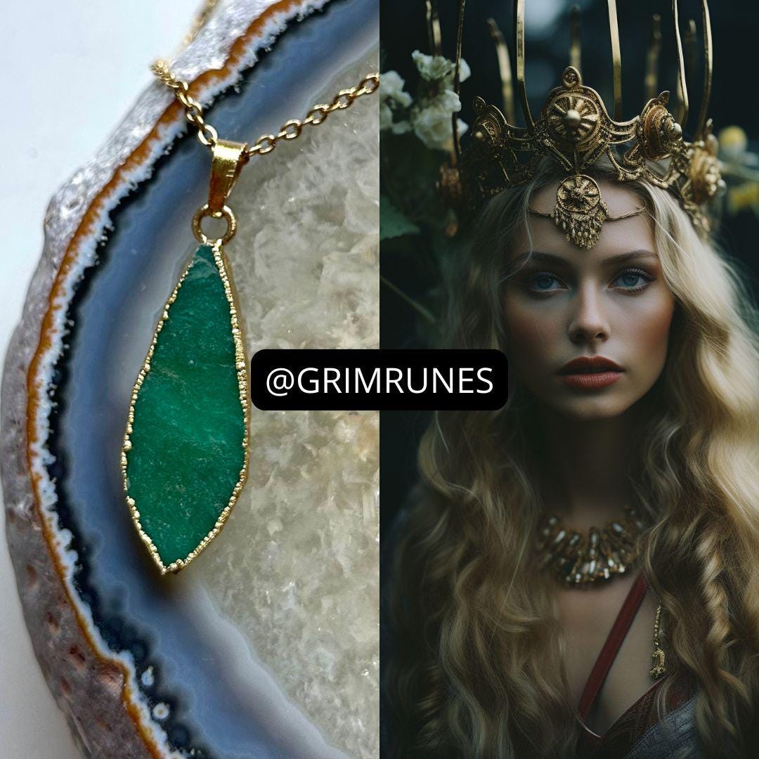 FREYJA Portal Direct Magic Portal to Freyja Enhanced Necklace - Etsy