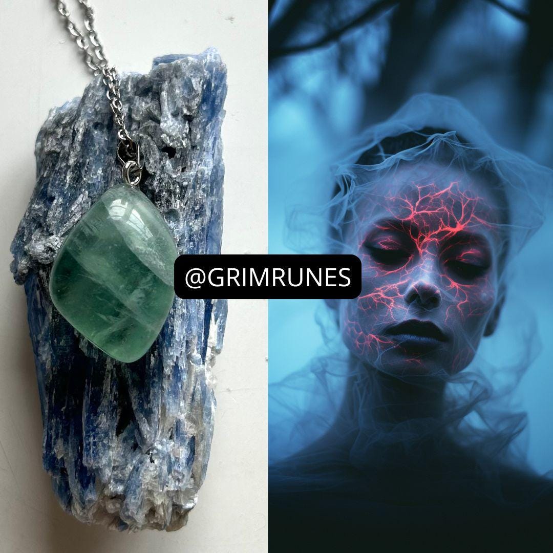 Aura Vision Spell Enhanced Necklace - Etsy