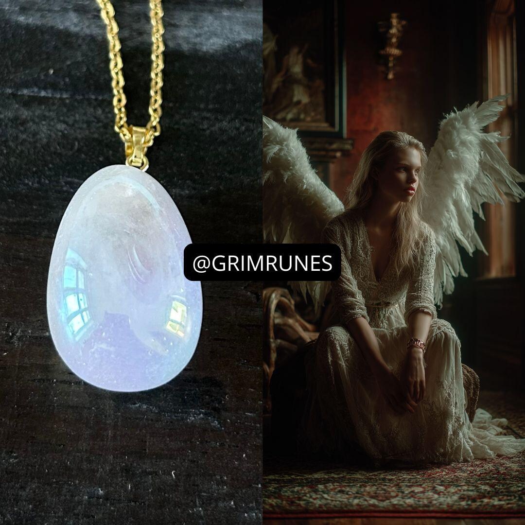 Fallen Angel Spirit Companion Spirit Vessel Magic Necklace - Etsy