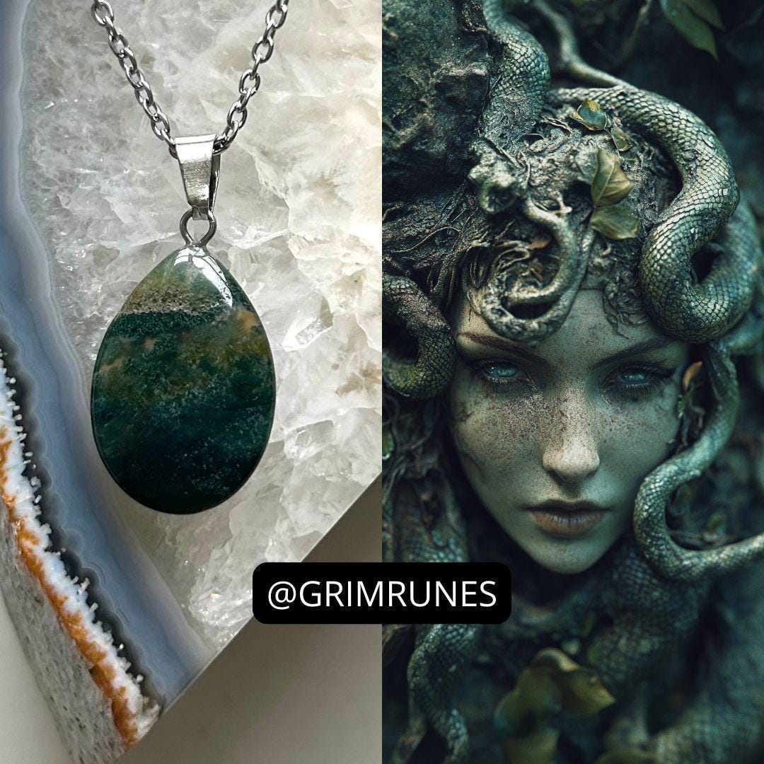 MEDUSA Portal Direct Magic Portal to Medusa Enhanced Necklace - Etsy