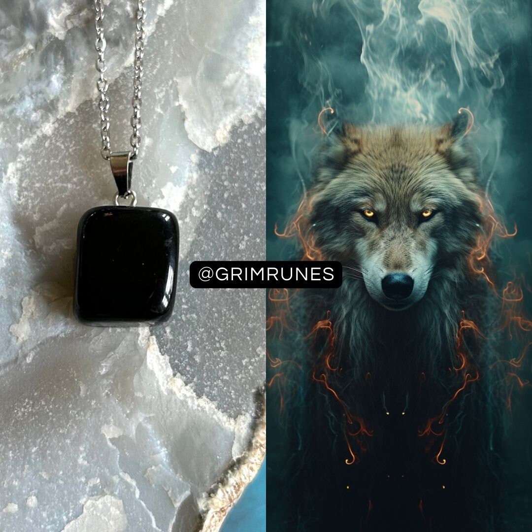 Alpha Male Wolf Energy Power Enhanced Necklace Spell - Etsy