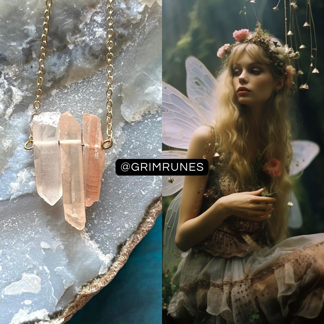 Fairy Spirit Companion Fae Folk Spirit Vessel Magic Necklace - Etsy