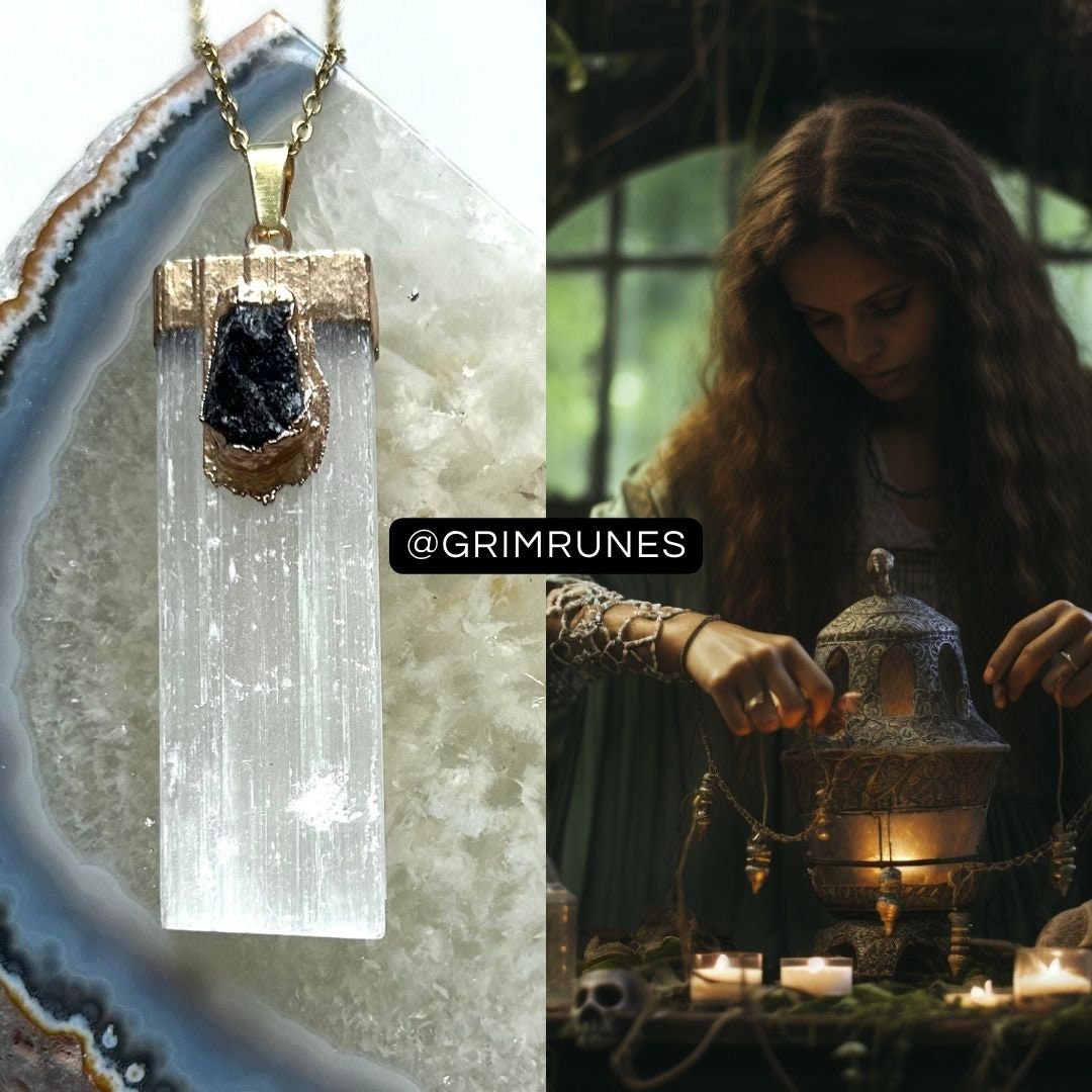 Psychometry Ability Spell Enhanced Necklace - Etsy