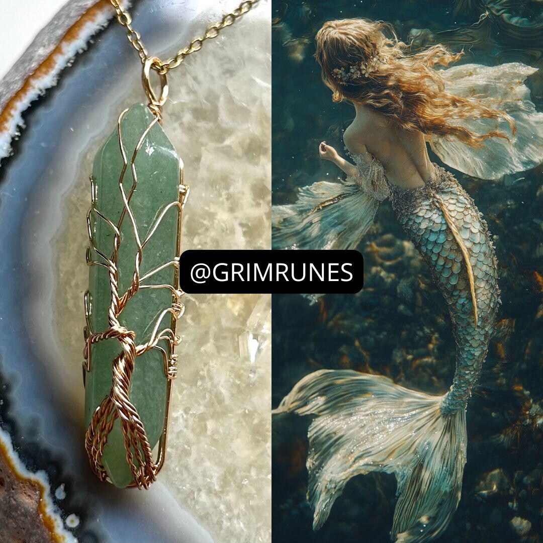 Irish Merrow Ancient Spirit Companion Exlusive Object Necklace - Etsy