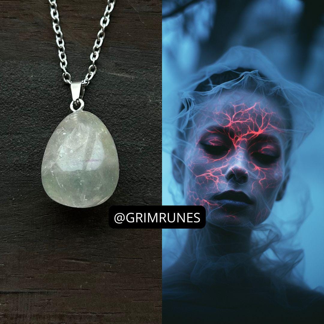 Aura Vision Spell Enhanced Necklace - Etsy