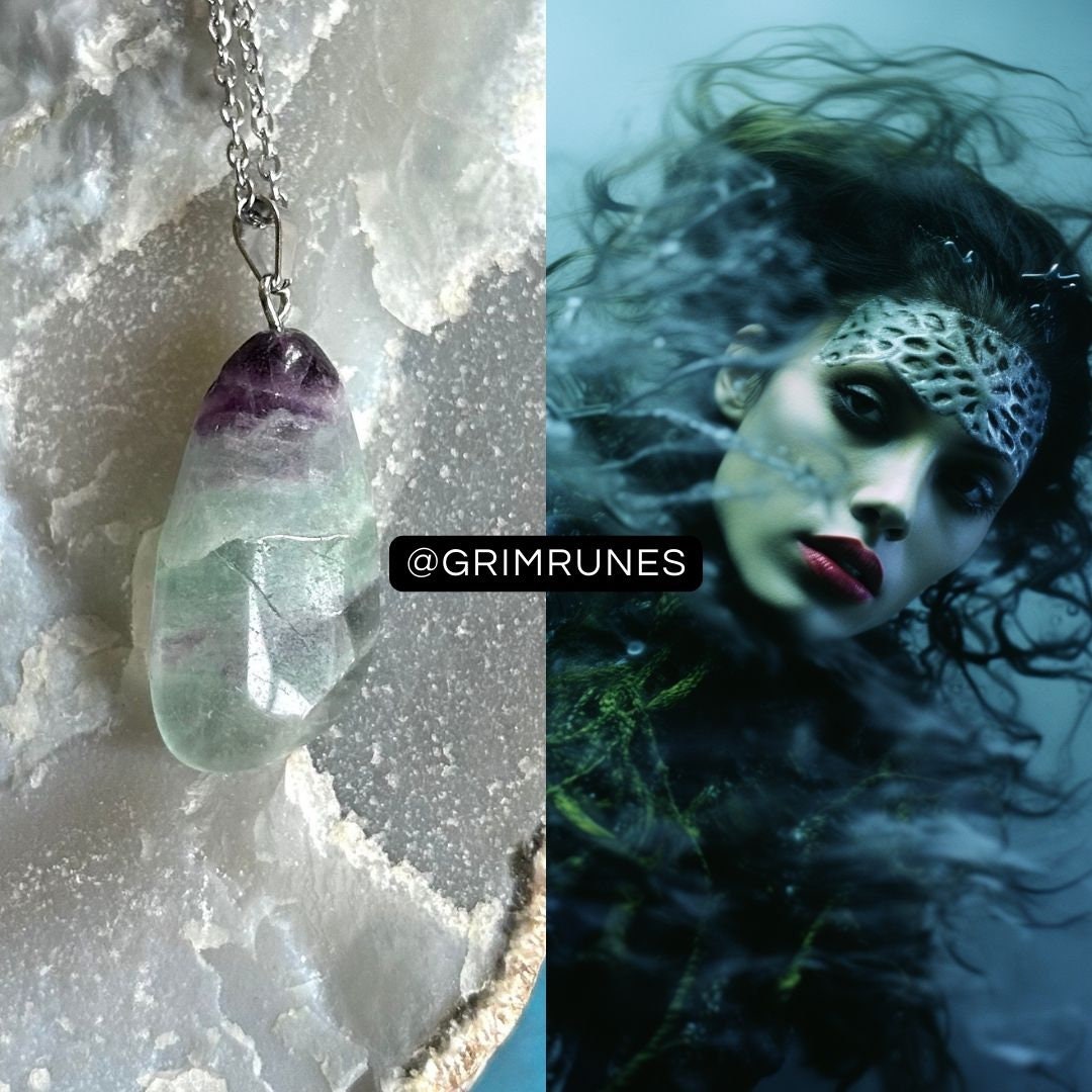 Water Sprite Spirit Companion Spirit Vessel Magic Necklace - Etsy