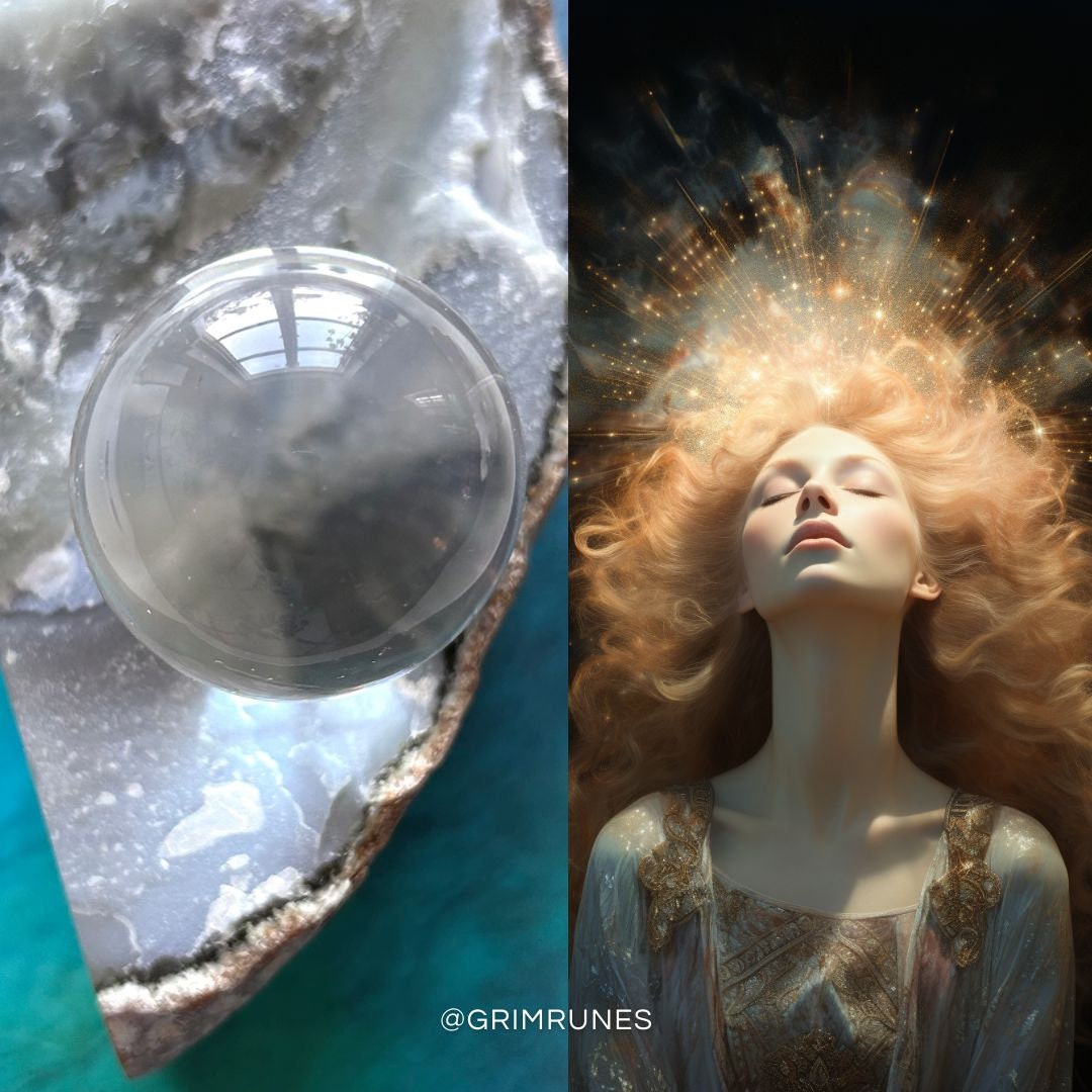 Extreme Intelligence Spell Enhanced Crystal - Etsy