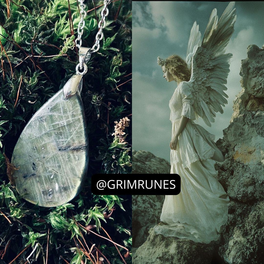 Guardian Angel Spirit Companion Spirit Vessel Magic Necklace - Etsy