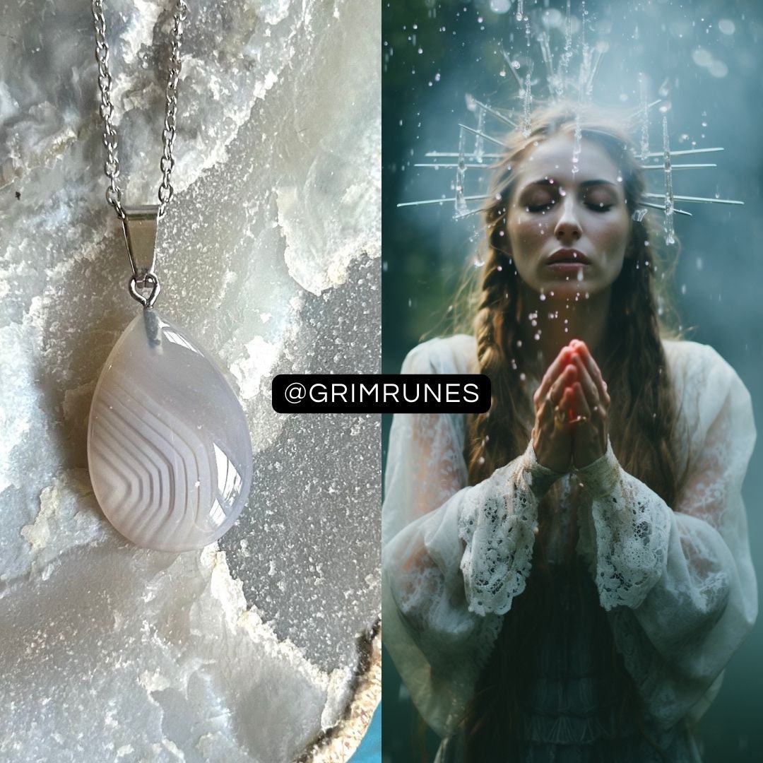 Communication Spell, clarity of Expression Spell Enhanced Necklace - Etsy