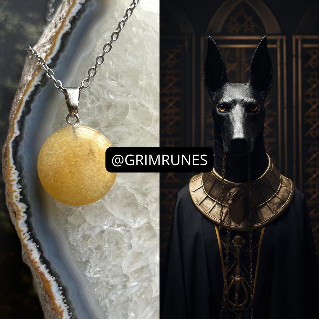 Anubis Portal Direct Magic Portal to Anubis Enhanced Necklace - Etsy