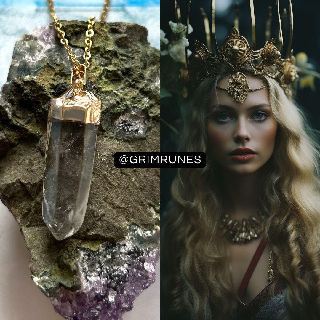 FREYJA Portal Direct Magic Portal to Freyja Enhanced Necklace - Etsy