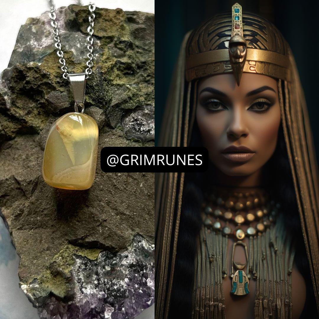 SEKHMET Portal Direct Magic Portal to Sekhmet Enhanced Necklace - Etsy