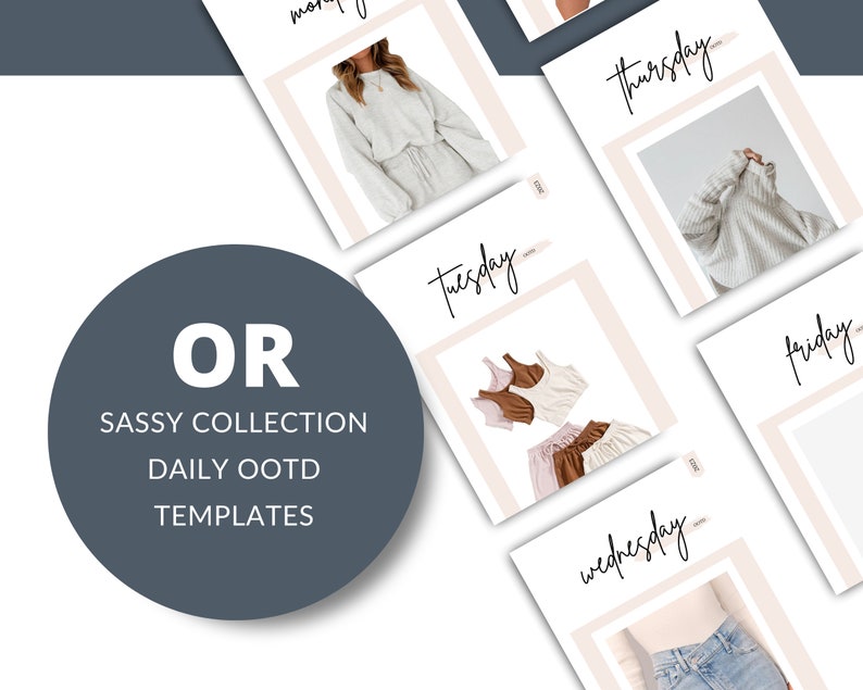 LTK Template 25 Liketoknow.it Templates for Canva LTK - Etsy