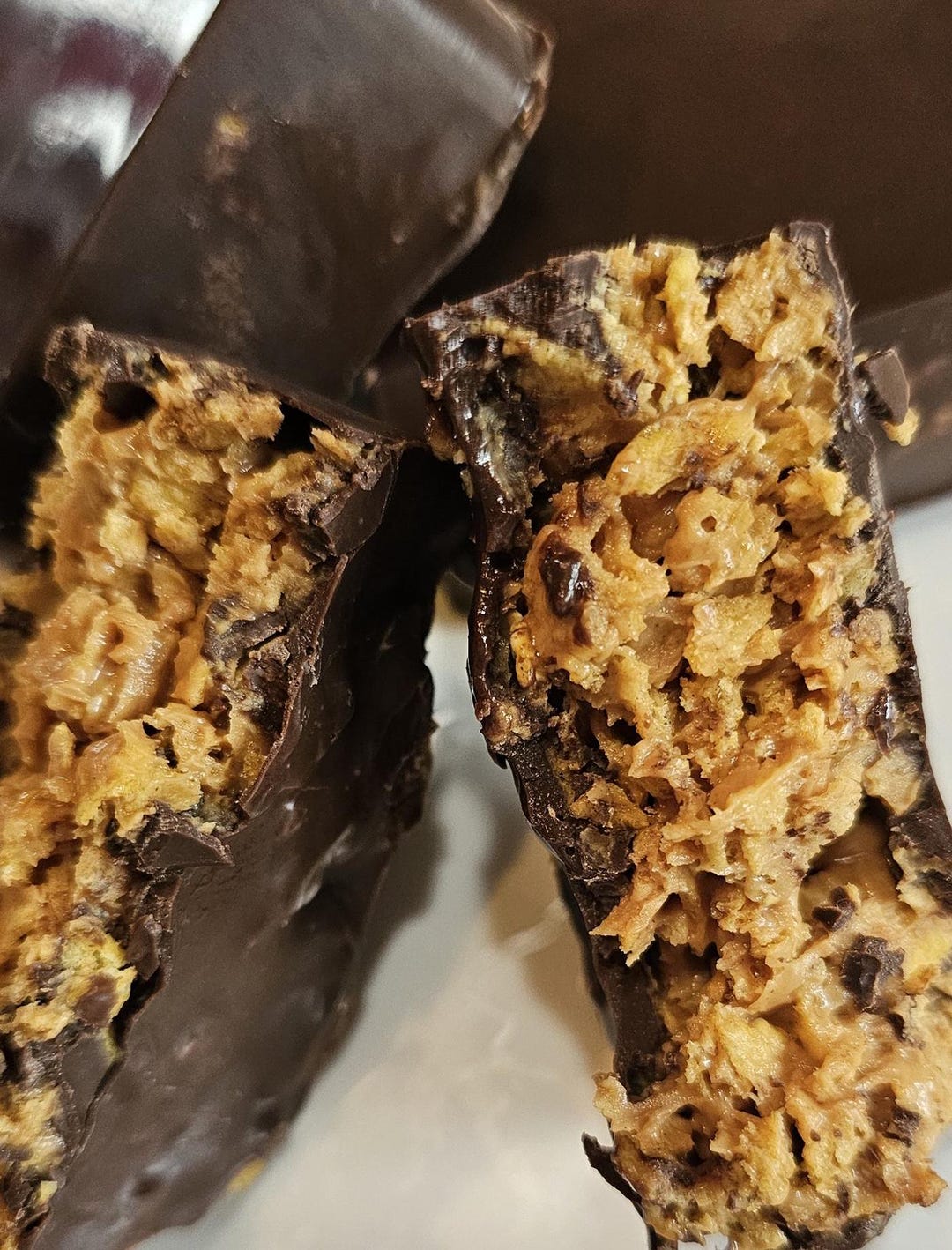 Peanut Butter Super Crunch Double Stuffed Chocolate Bar -gluten Free ...