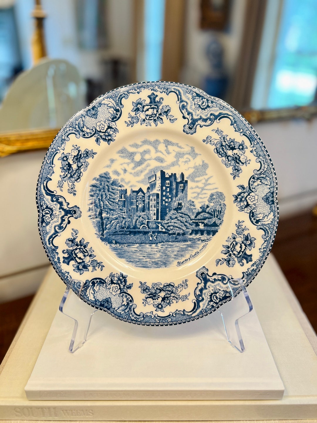 Dinner Plate Old Britain Castles Blue by Johnson Brothers - Etsy