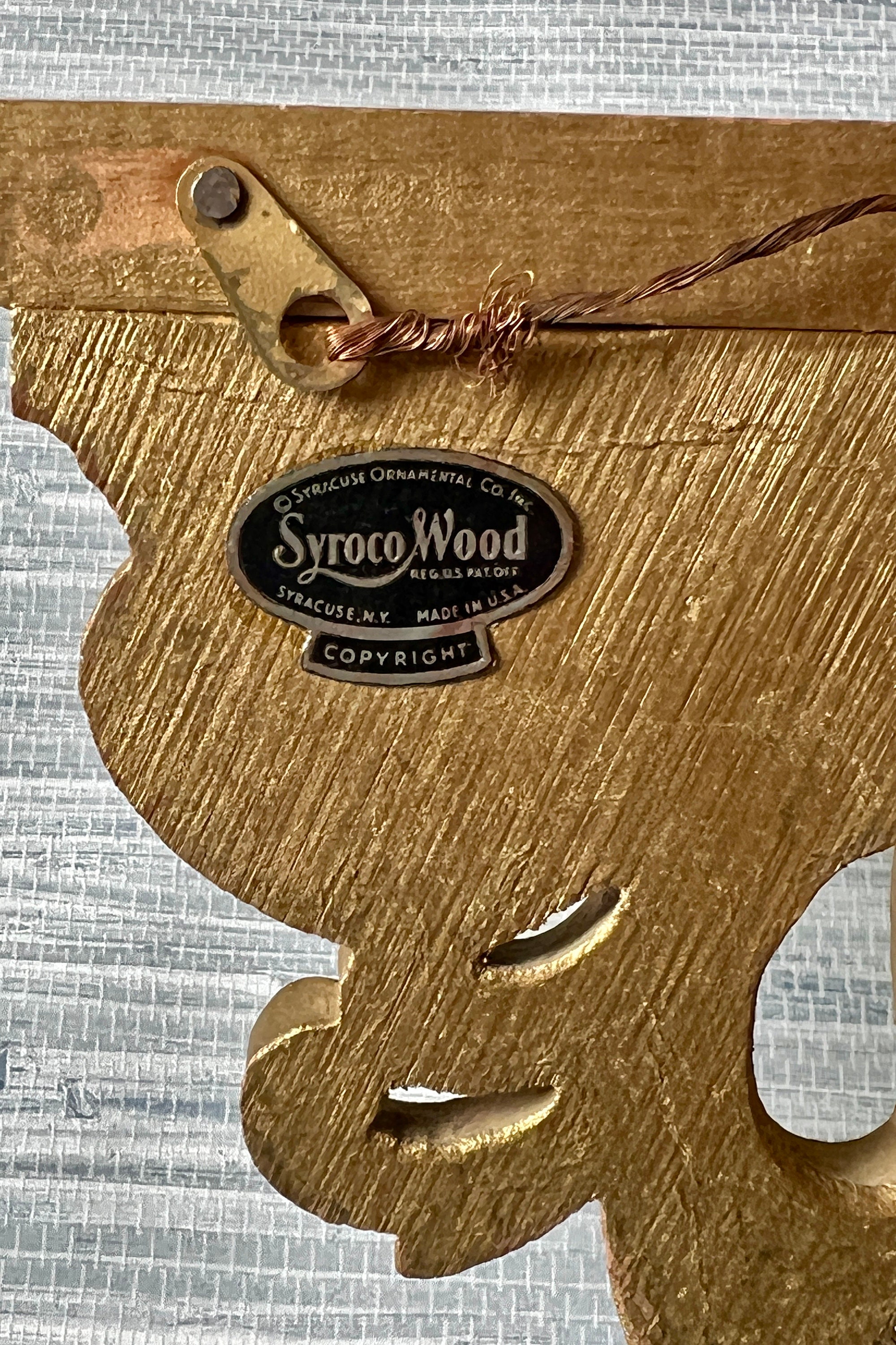 Pair of Syroco Wood Gold Shelf Ornate Baroque Style Gold Gilt - Etsy