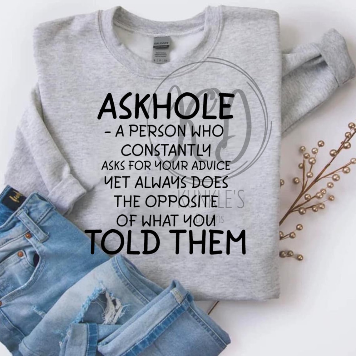 Askhole Digital Design, Humor Design, Apparel Design, Sublimation, DTF ...
