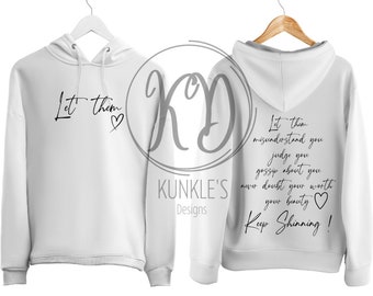 Let Them DTF Decal - Etsy