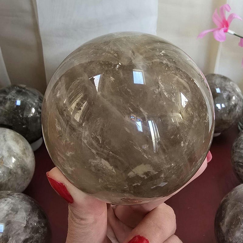 Large Stone Spheres - Etsy