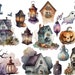 Halloween Clipart Collection Ghost Clipart Cute Halloween - Etsy