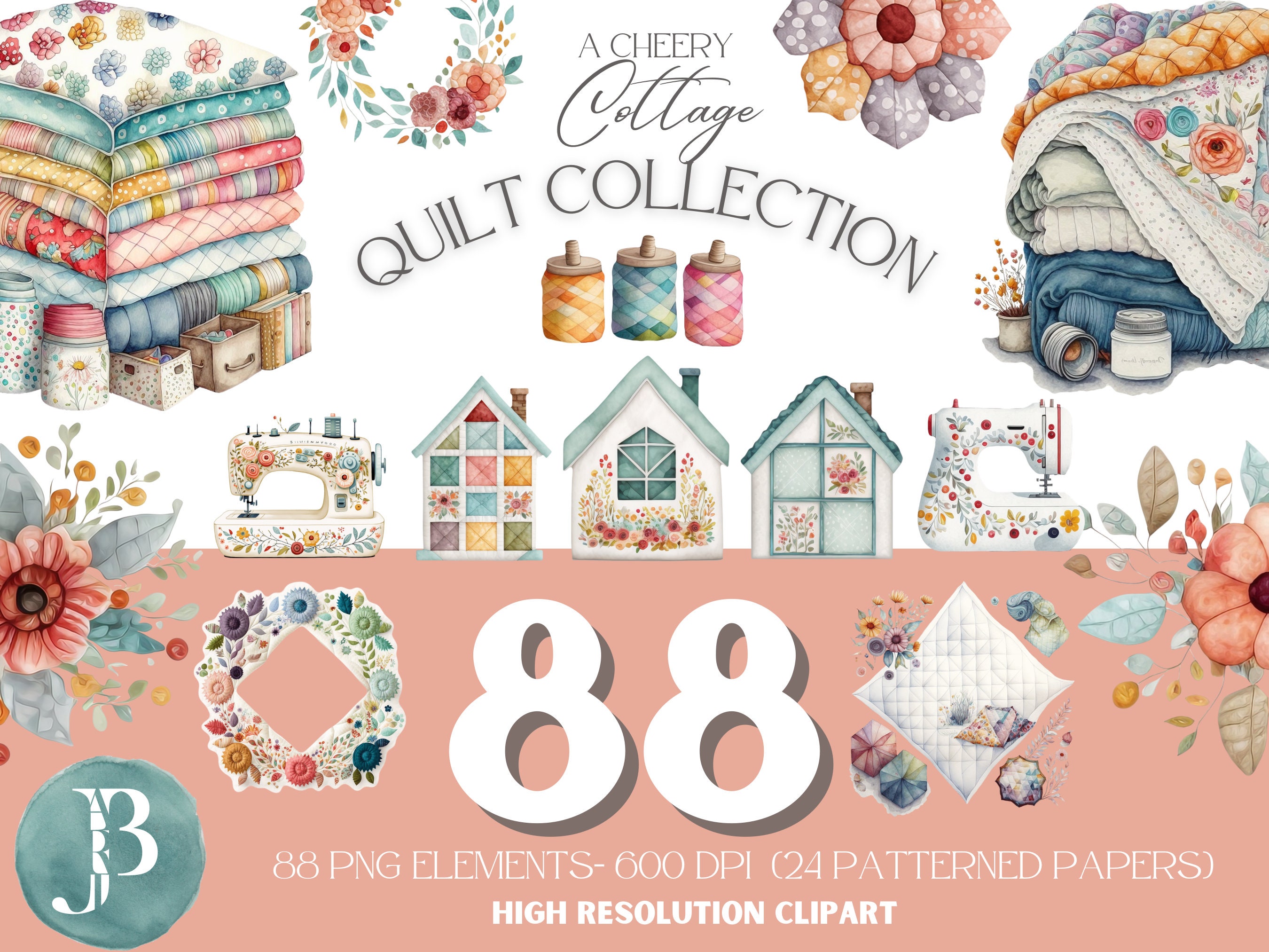 Quilt Clip Art Border
