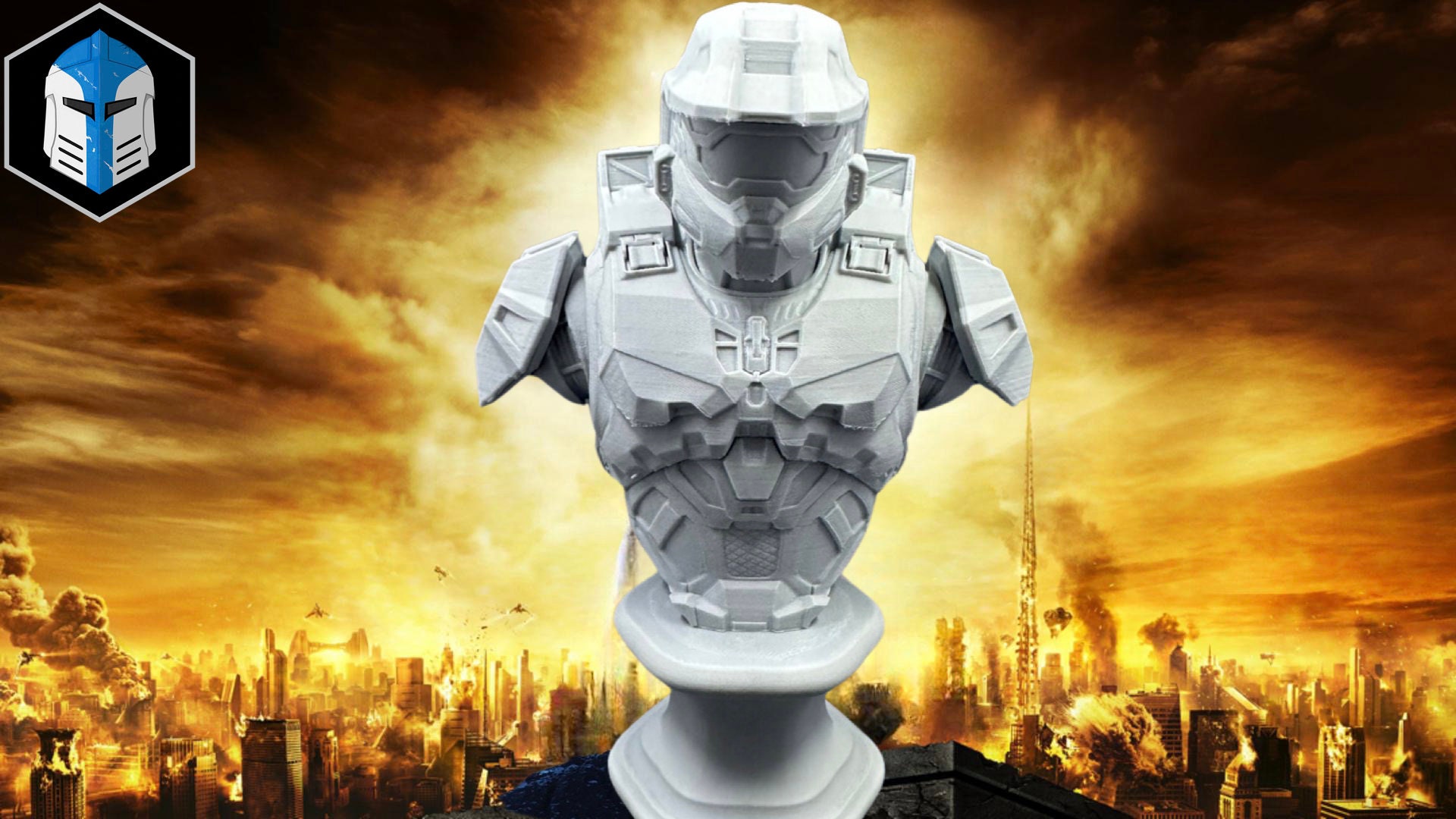 Halo Master Chief Display - Etsy