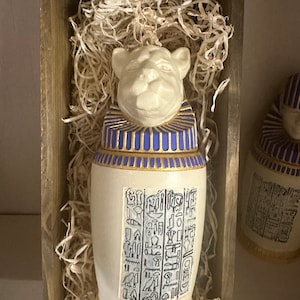 Egyptian Canopic Jars the Mummy - Etsy