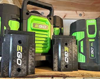 Ego 56V Battery Vertical Holder/mount 4 Battery Power Station - Holds 4 ...