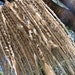White Angel Dreads Light Gray SE Dreads Single Ended Dreads - Etsy