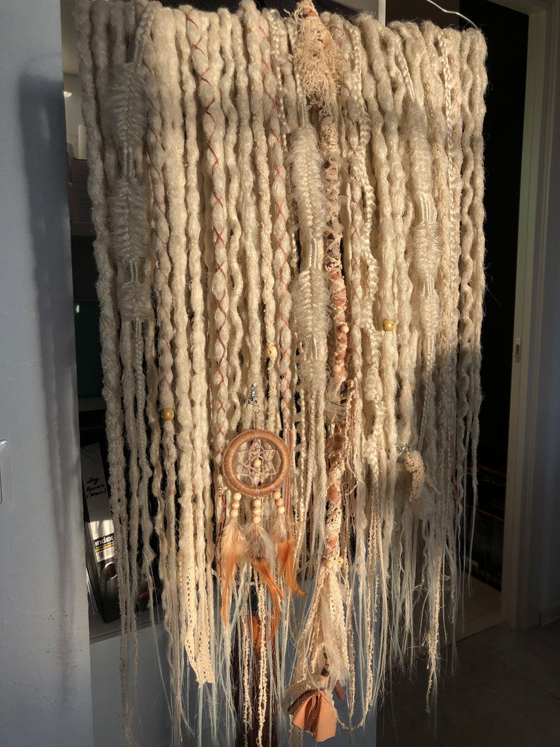 Boho Dreads Set Boho White DE Dreads Double Ended Dreads De - Etsy