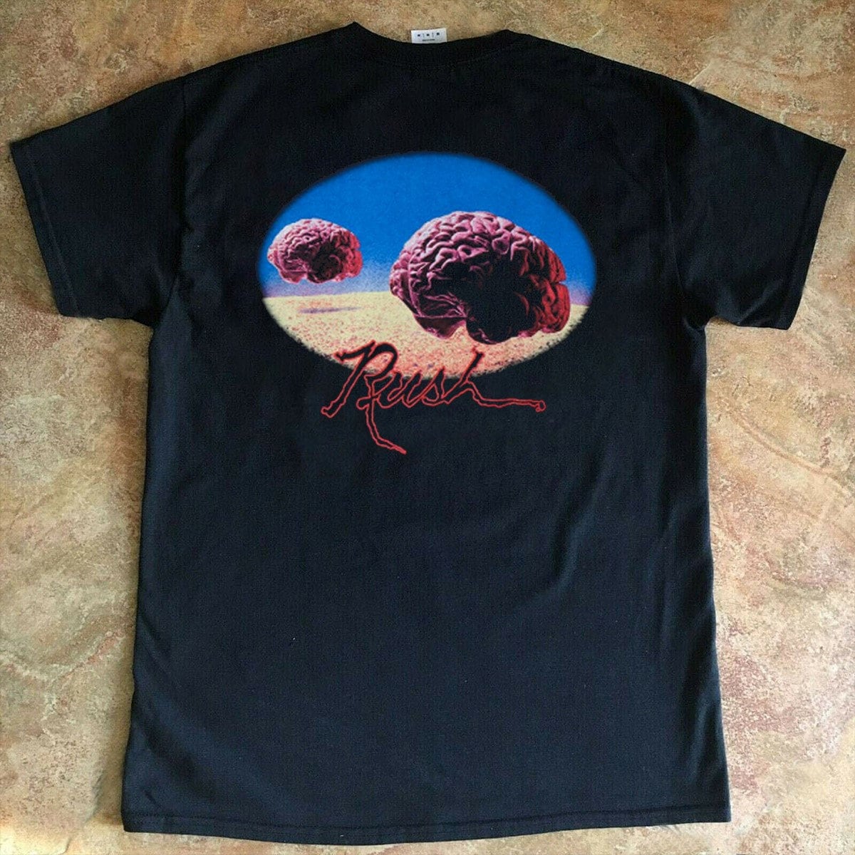 1978 RUSH Band Hemispheres Album Cover T-Shirt sold by Jolee Unwashed ...