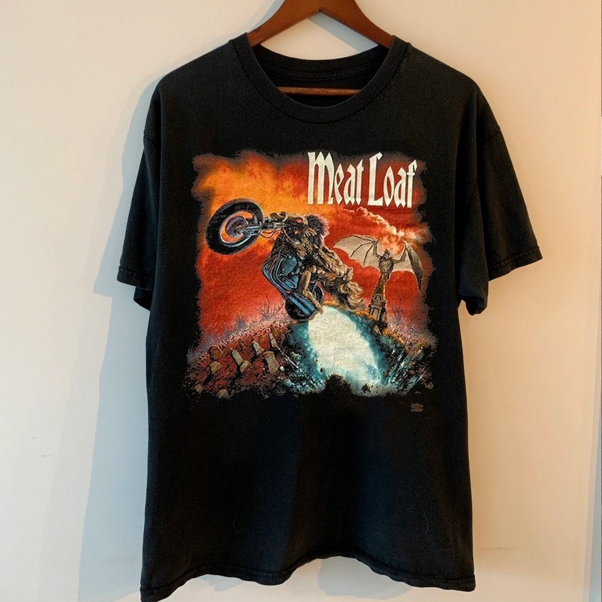 Meatloaf Bat Out Of Hell Tour 1996 T-Shirt sold by Relax It solutions ...