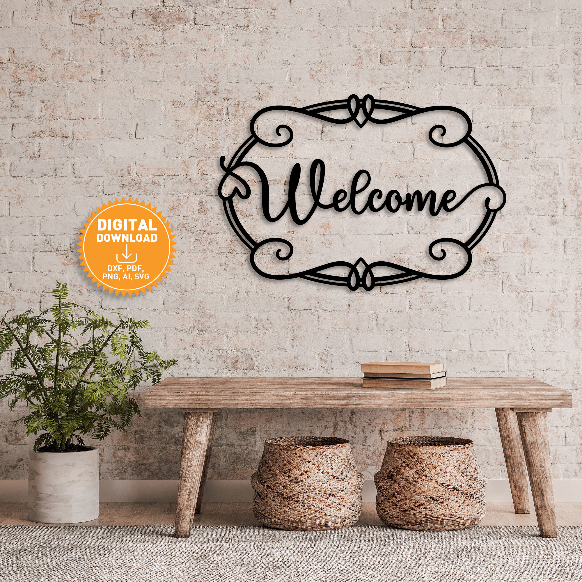 Welcome Metal Decor, Welcome Sign, Front Porch Decor, Porch Signs ...