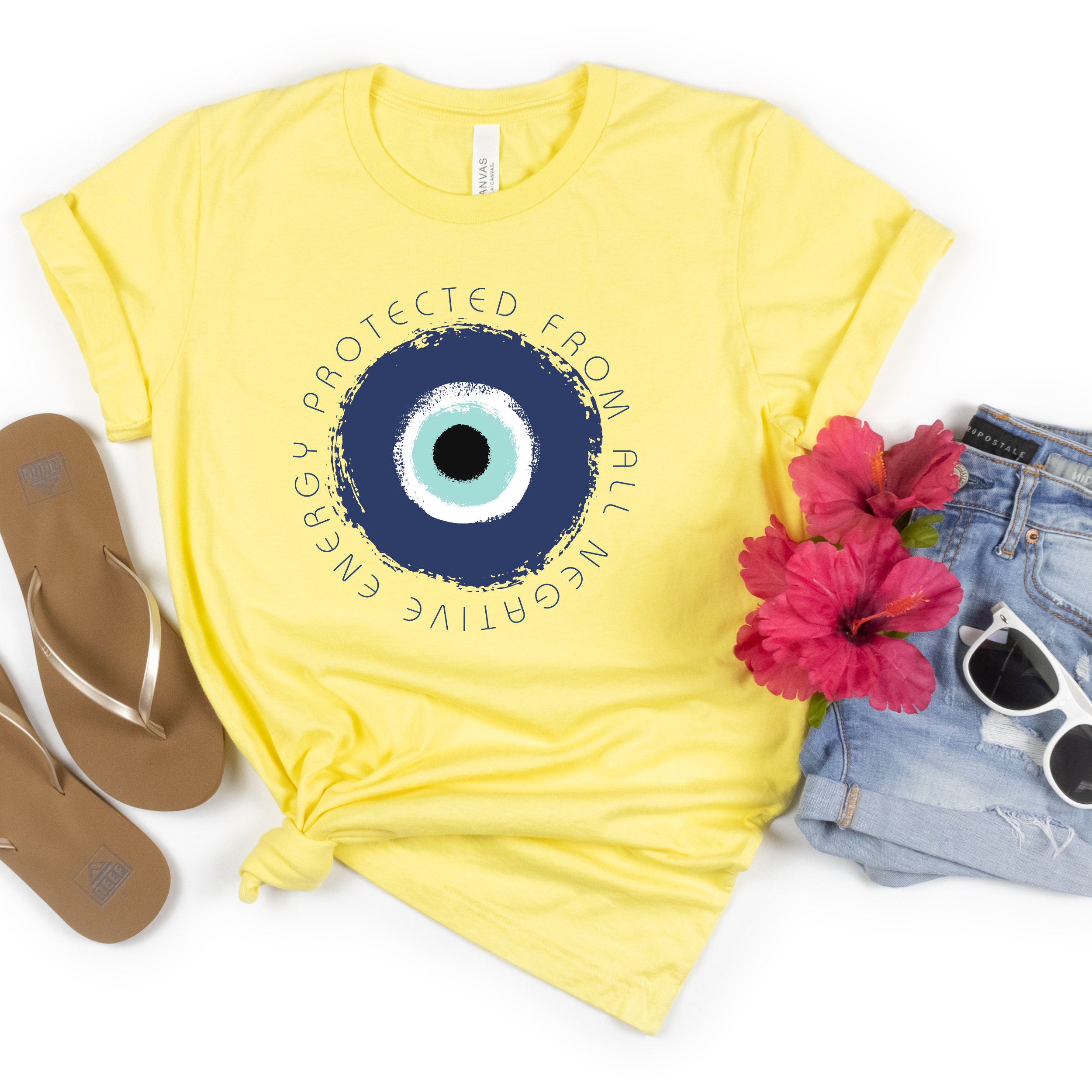 Evil Eye Shirt, Evil Eye Tee, Evil Eye Gift, Funny Evil Eye Shirt ...