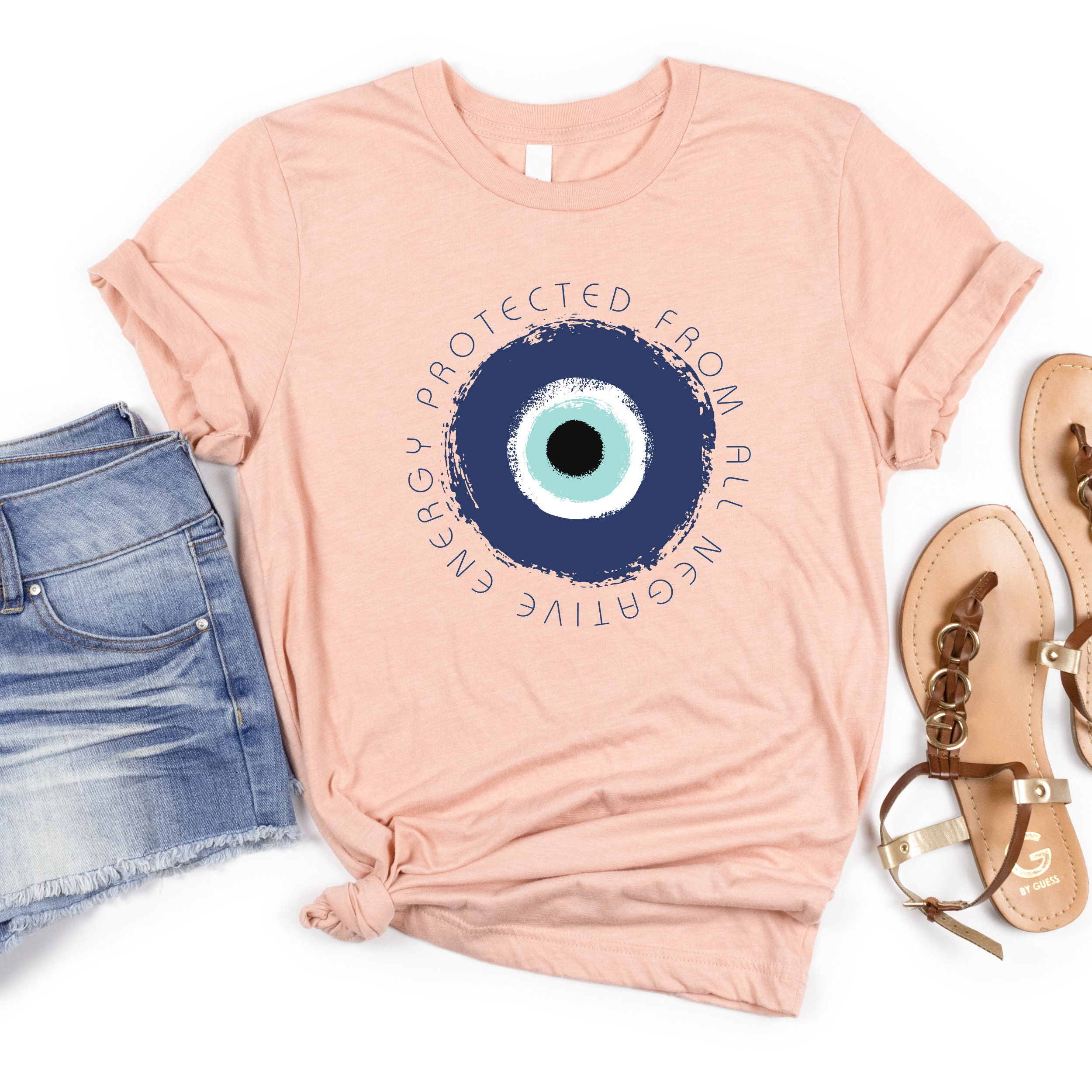 Evil Eye Shirt, Evil Eye Tee, Evil Eye Gift, Funny Evil Eye Shirt ...