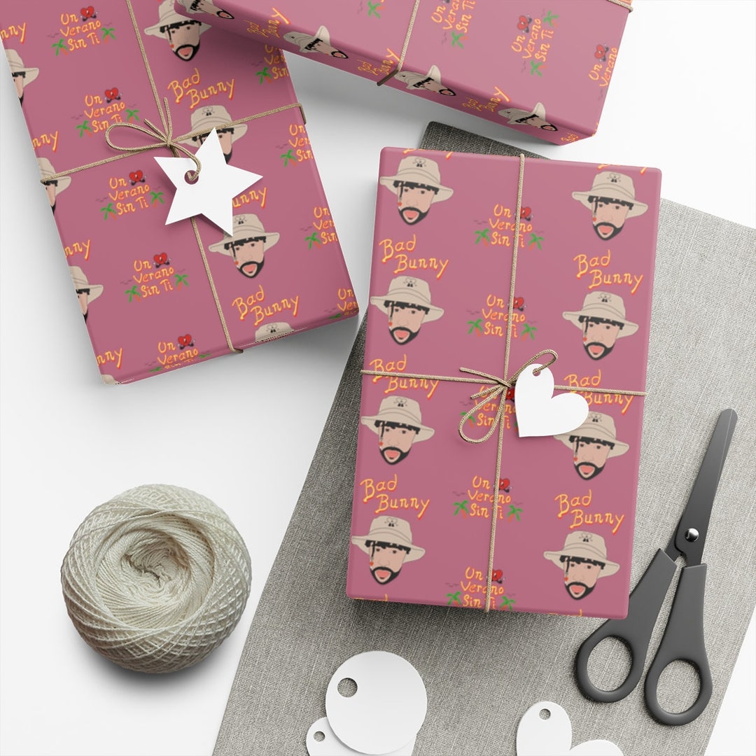 Bad Bunny Gift Wrap 30 X 20 Un Verano Sin Ti Conejo Malo Merch - Etsy